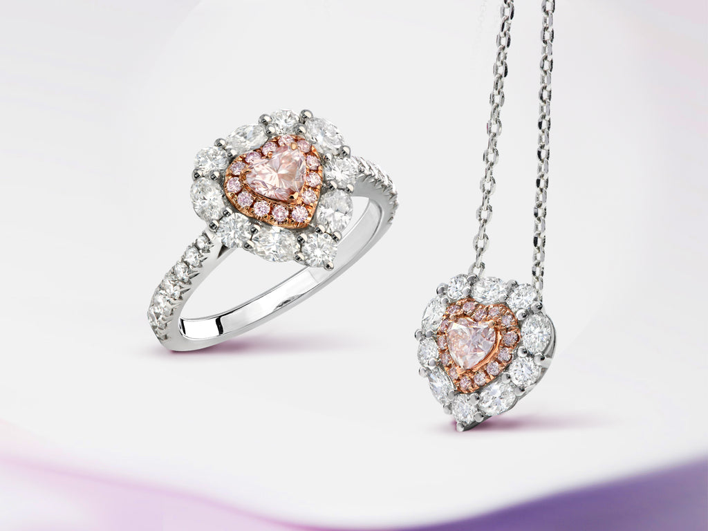 Why Choose Sparkling Heart-Shaped Pink Diamond Jewellery? – Pink ...