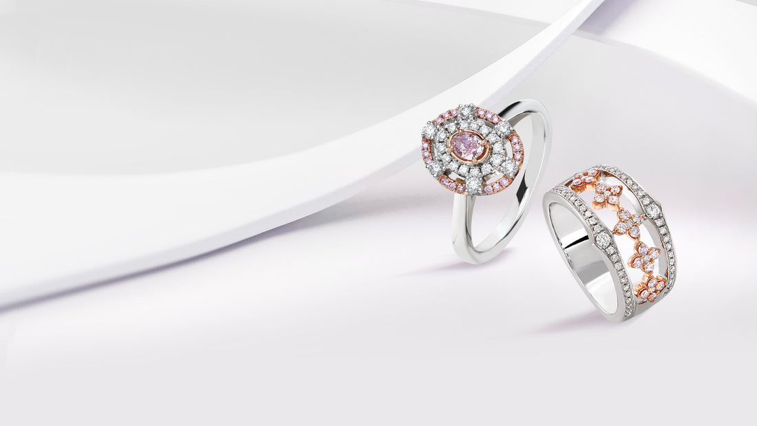 Pink Kimberley Rings | Buy Pink Kimberley Rings with Argyle Pink ...